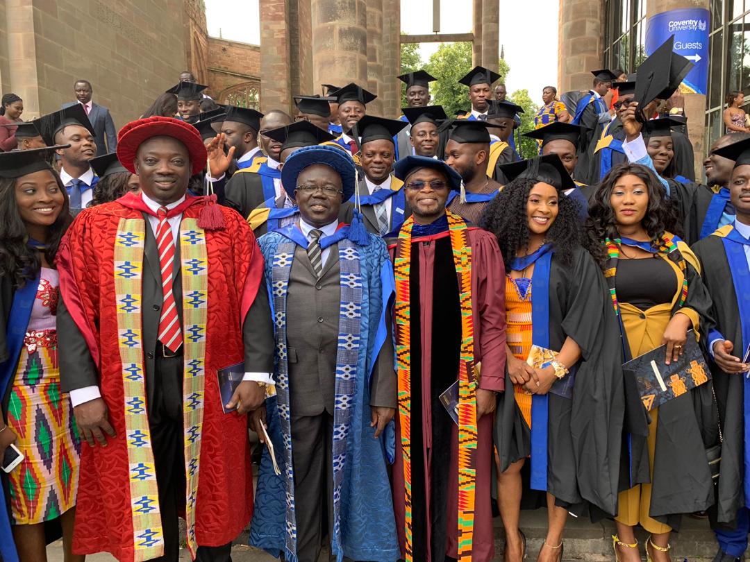 GTUC - Coventry Graduate Students Attend Coventry Uk Congregation - GCTU
