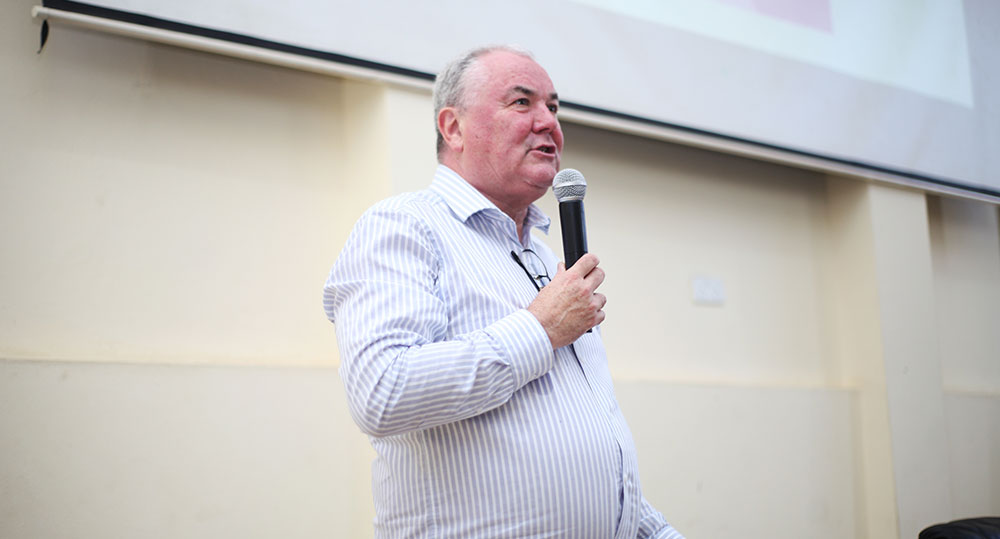 Keith Bisset, Coventry Chair of Board of Governors delivers 19th ...