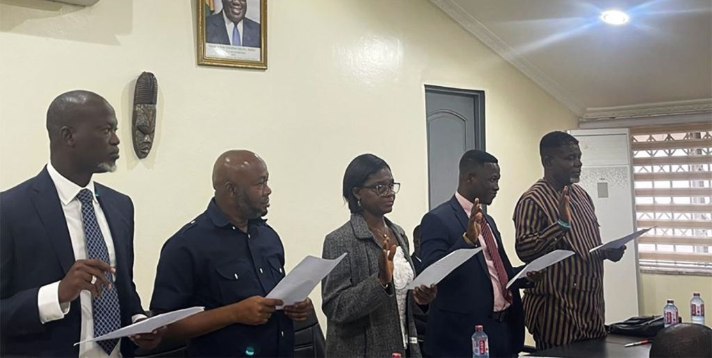 Mr. Kennedy Oppong Fosu Sworn In As Member Of Ghana Museums And Monuments Board - GCTU
