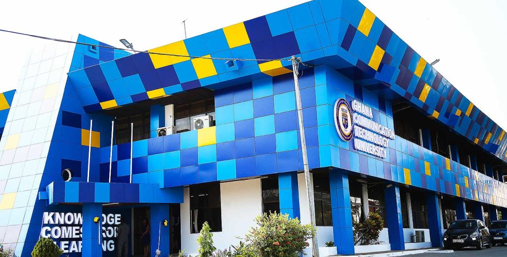 Interim Handing Over Of Cladded Administration Block - GCTU