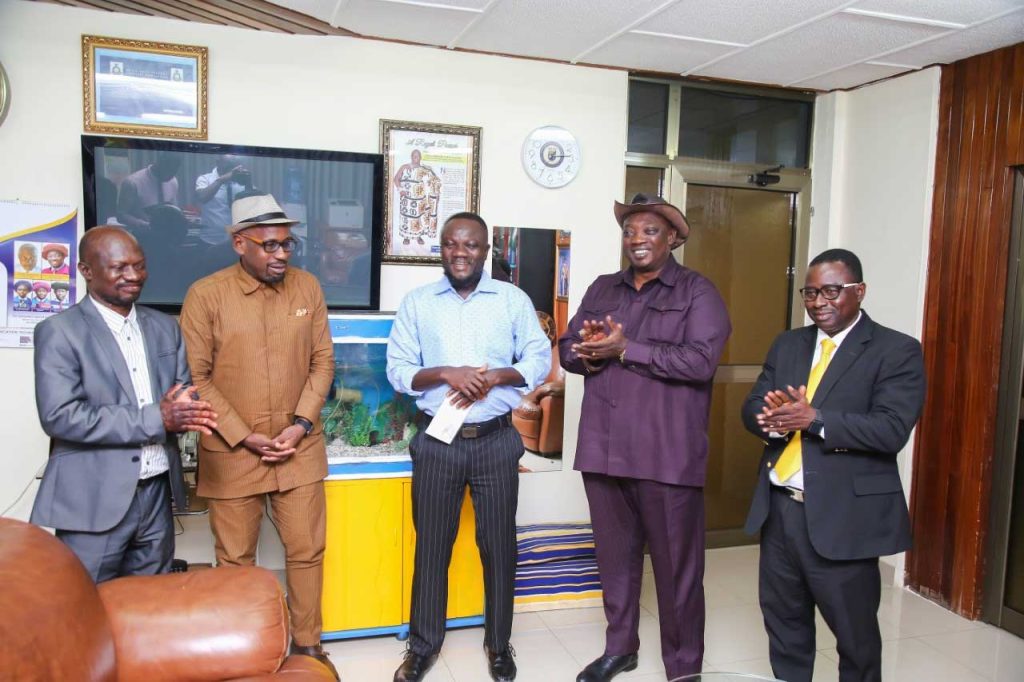 Vice-chancellor Awards Top Publisher Dr. Mohammed Musah - GCTU
