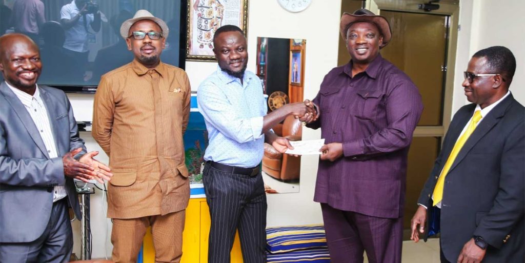 Vice-chancellor Awards Top Publisher Dr. Mohammed Musah - GCTU