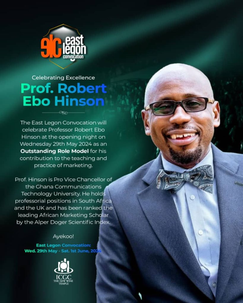 Celebrating Excellence: Prof. Robert Ebo Hinson - GCTU